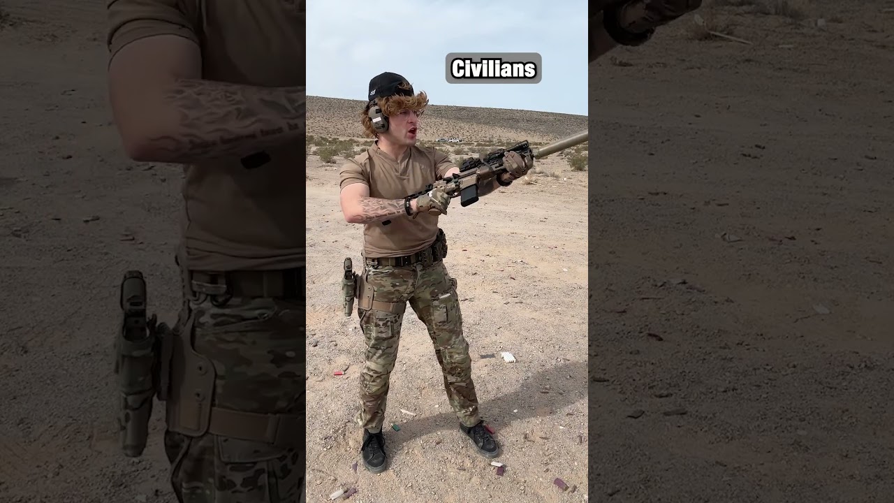Civilians Vs Veterans Get A Suppressor... #shorts