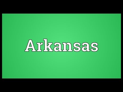 Arkansas Meaning