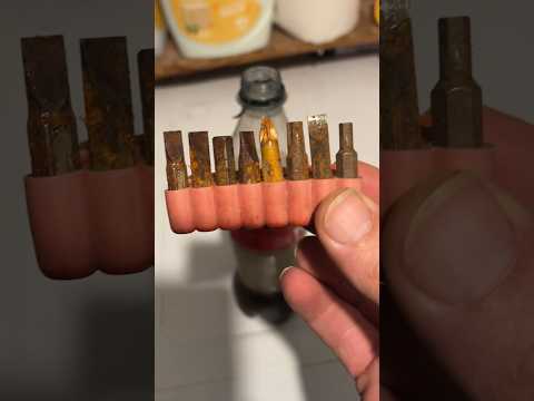 Astuce pour enlever la rouille de ses outils #tips #diy #bricolage #tools #shorts