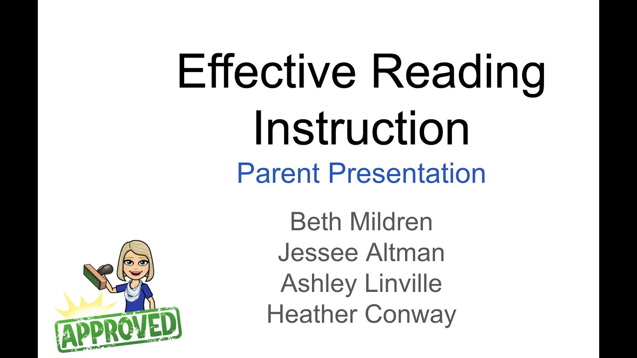 Effective Reading Strategies Presentation