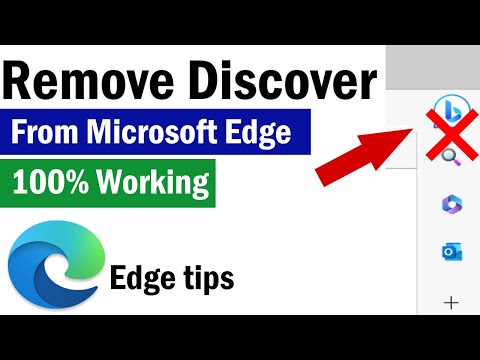 How to Remove the BING icon in Microsoft Edge | Remove the new Bing tab ...