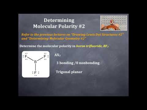 Bonding 63: Determining Molecular Polarity #2 Boron trifluoride