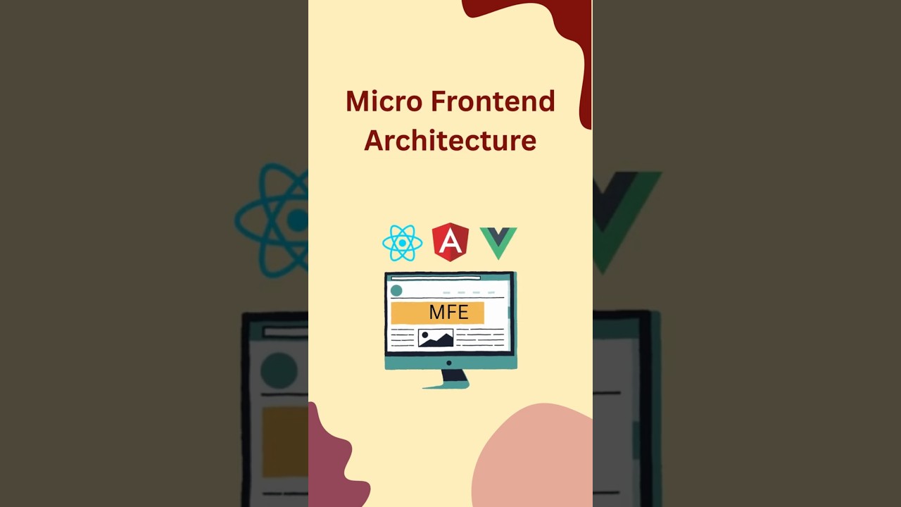 Micro Frontend Architecture #react #reactjs #reactjstutorial #mfe #microfrontends #frontend #js #ts