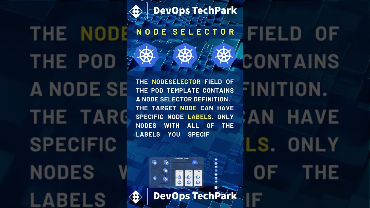 Kubernetes, node selector and node affinity