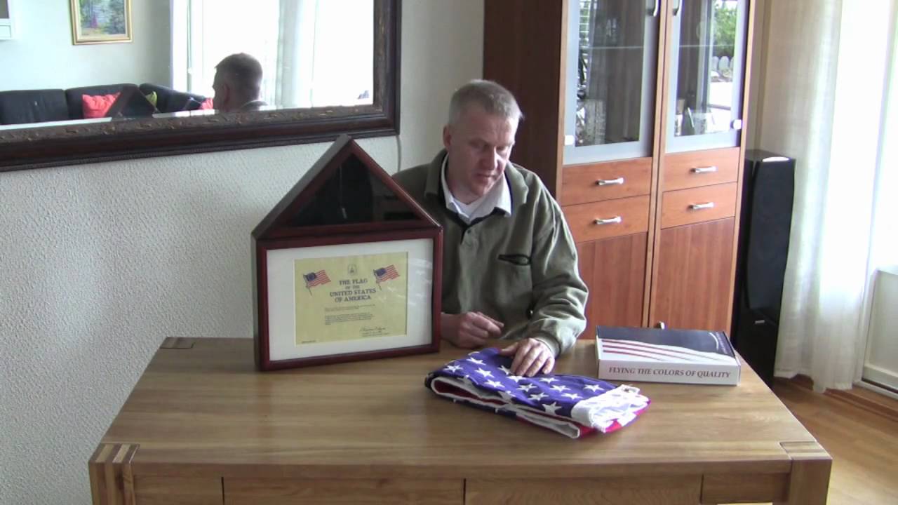 My Capitol flag and certificate.