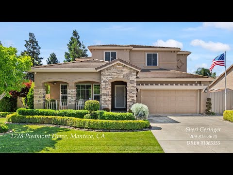 Must-See Open House at 1728 Piedmont Drive, Manteca - Your Dream Home Awaits