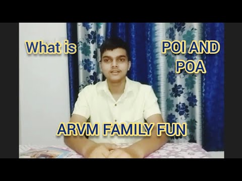 What is POI and POA Explained by Vibhor Garg ARVM FAMILY FUN