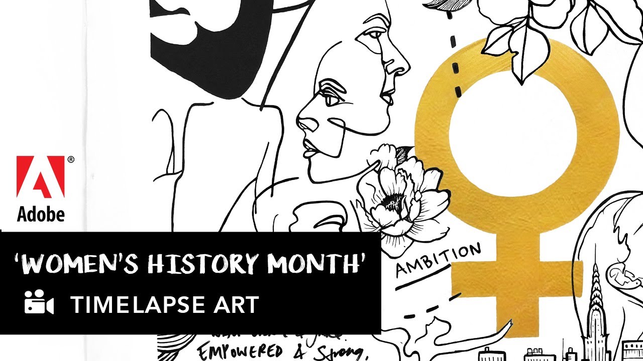 Adobe x Melina – Woman's History Month ARTWORK