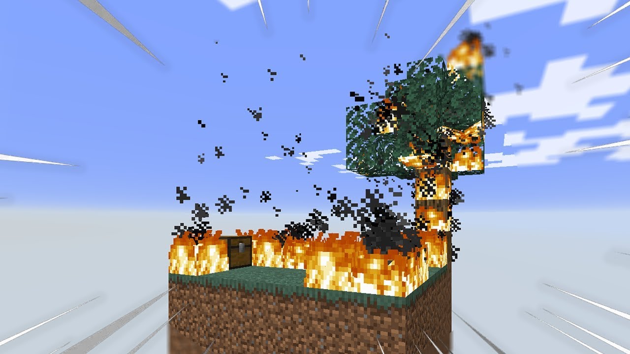 minecraft skyblock but i ruin everything