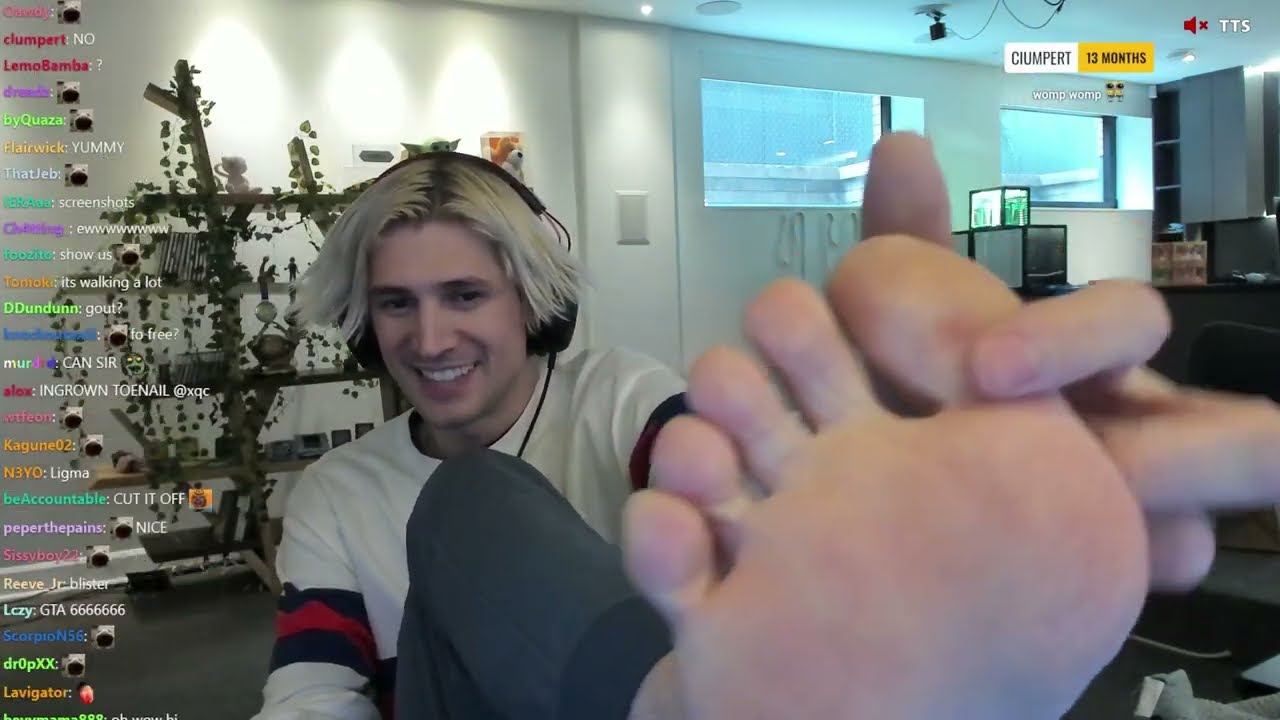 Xqc Feet 1