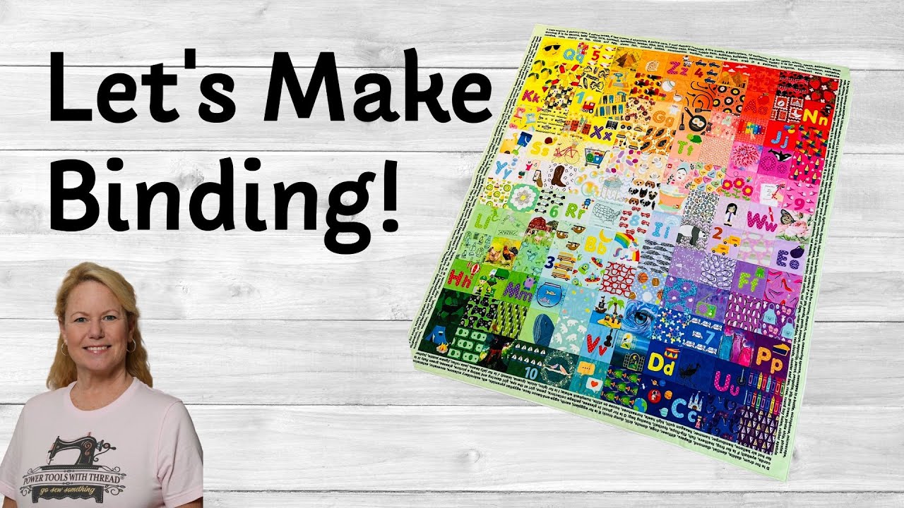 How to Make Quilt Binding!  Very Easy!  The Stitchuation Room, 10-28-25