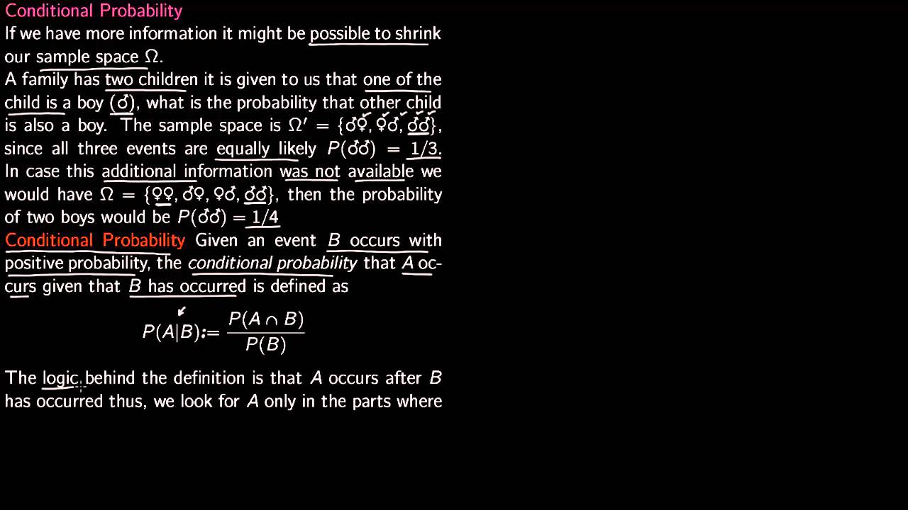 3 5  Conditional Probability