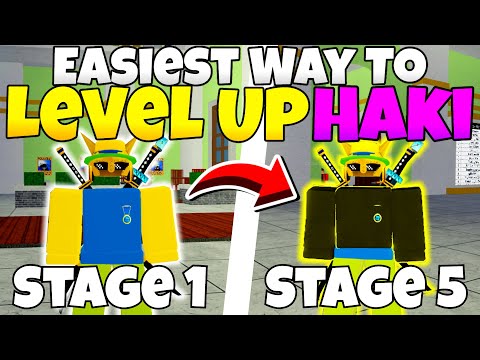 Easiest Way To Level Up Haki [Blox Fruits]