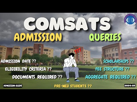 How to get Admission In COMSATS ?| COMSATS Complete Admission Process 2025 |Step by Step Guide !!