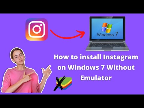 How to install Instagram in windows 7 | Instagram for windows 7 without emulator