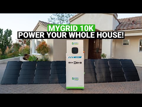 See how the MyGrid 10K handles real household power needs!