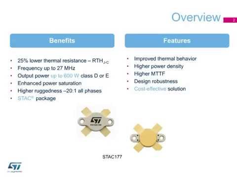 Product overview - STAC250V2-500E (ePresentation)
