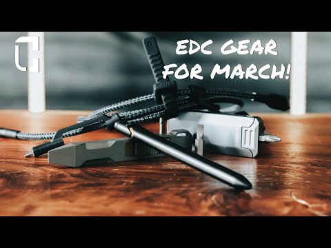 Everyday Carry For March | @bigidesign @LeverGear @NomadGoods @olightworld