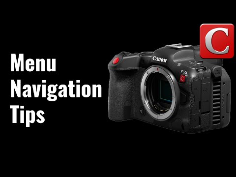 Canon R5C: Navigating the menus (5077C002)