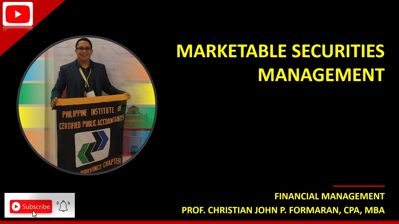 FM101.Marketable Securities Management