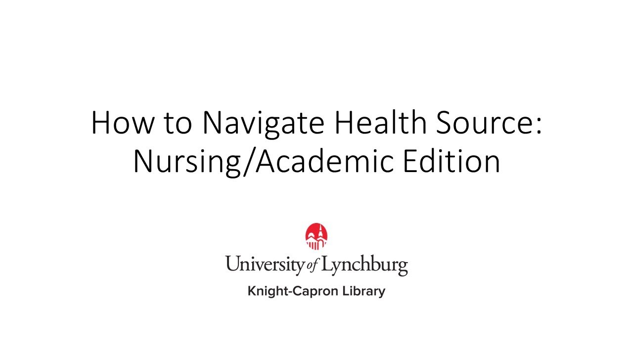 Health Source: Nursing/Academic Edition - Overview for HP 239