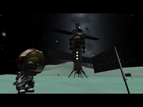 Steam Community :: Video :: KSP Minmus lab landing attempts