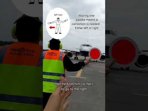 This is how you park an airplane like a pro!