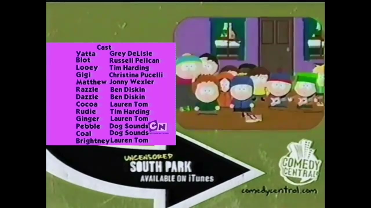 Comedy Central Split Screen Credits (July, 12 2007) 
