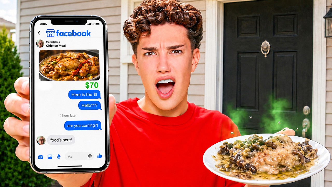 I GOT SCAMMED BUYING FOOD ON FACEBOOK MARKETPLACE