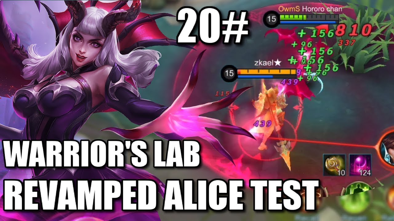WARRIORS LAB 20TH TESTING THE REVAMPED ALICE