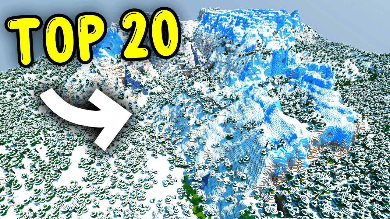 BEST WINTER SEEDS Minecraft 1.21! (Java & Bedrock)