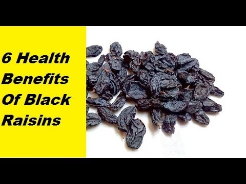 6 Health Benefits Of Black Raisins | Black Raisins Benefits