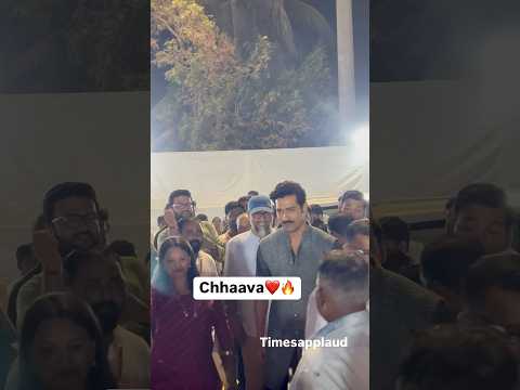 Vicky Kaushal At The Marathi Bhasha Divas.