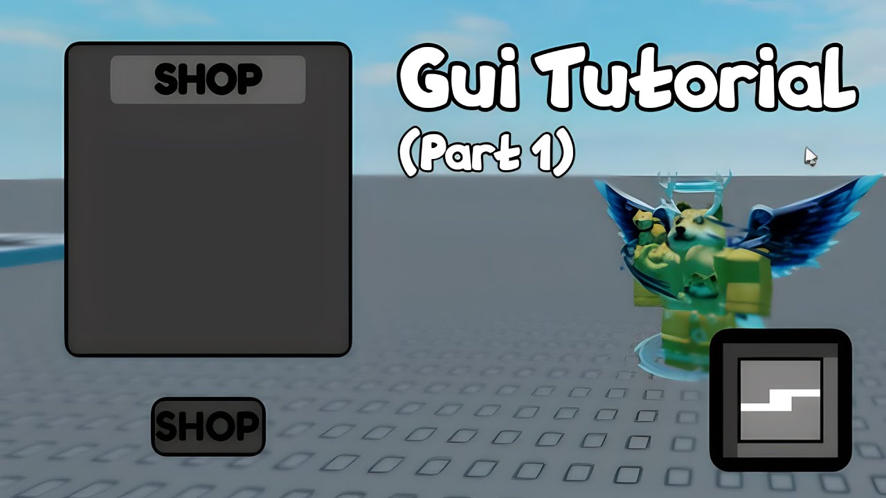 How to Make GUI in Roblox Studio Tutorial (Part 1)