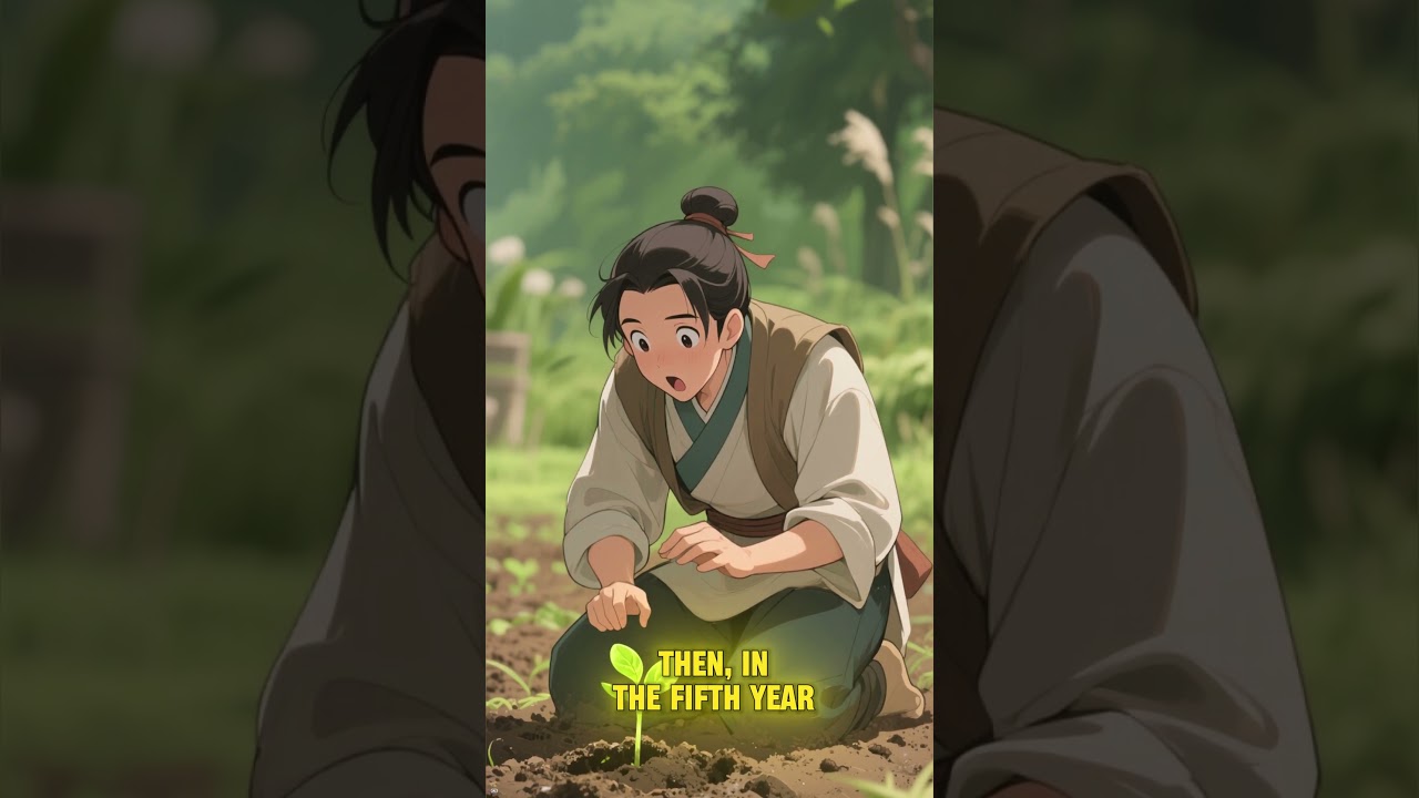 🌱 The Story of the Bamboo Tree | A Lesson in Patience and Growth