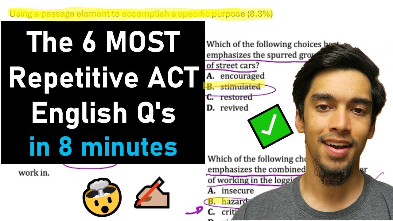 Mastering the ACT English Exam: Understanding the 6 Most Common ...