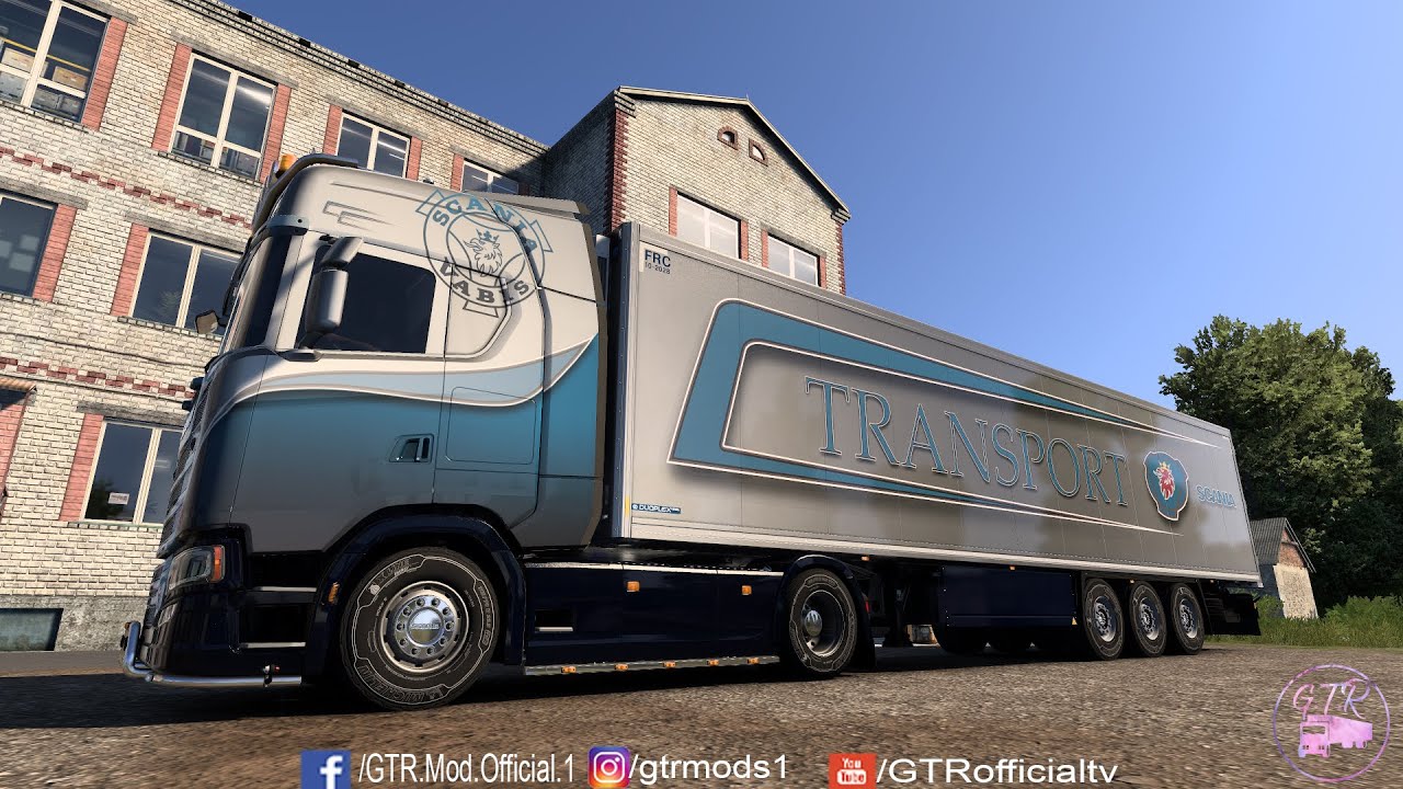 ETS2 Skin Pack Vabis for Scania S&R Next Gen by GTR