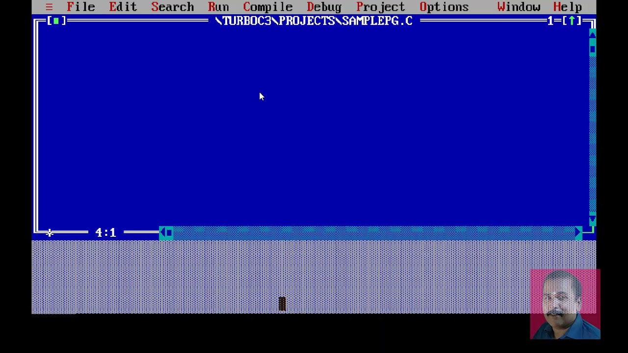 Programming in C LAB Editor Introduction Video