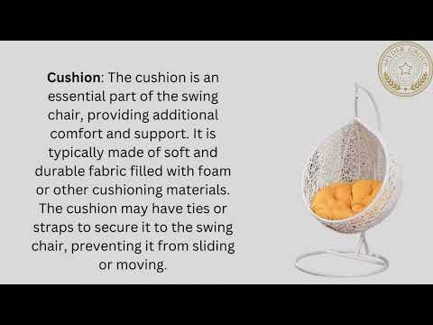 Best Single Seater Swing Chair with Stand and Cushion