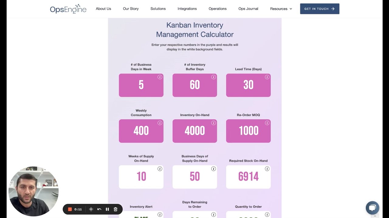 Kanban Inventory Management Tool Introduction