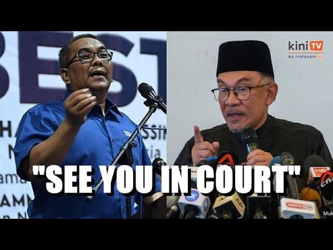 See you in court, says Sanusi after Anwar files defamation suit against him