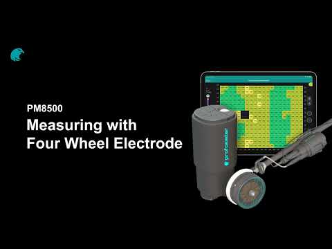 PM8500 Measuring with Four Wheel Electrode Tutorial