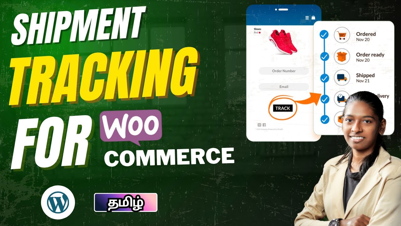 🚚 Free WooCommerce Shipment Tracking Plugin in Tamil