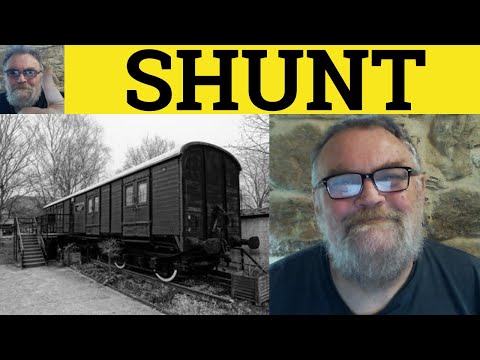 🔵 Shunt Meaning - Shunt Definition - Shunt Examples - Shunt Defined - C2 Vocabulary - Shunt