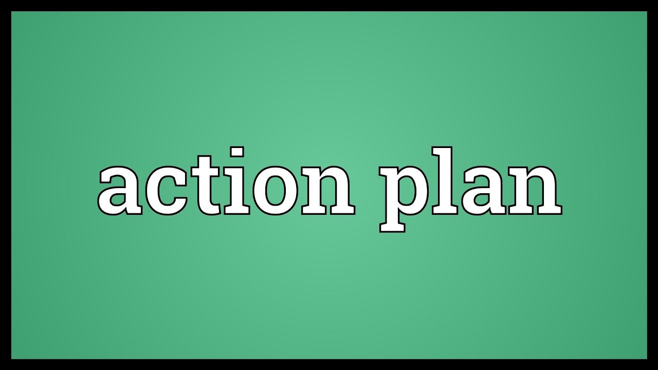 Action plan Meaning