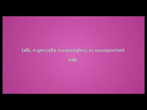 Chatter Meaning