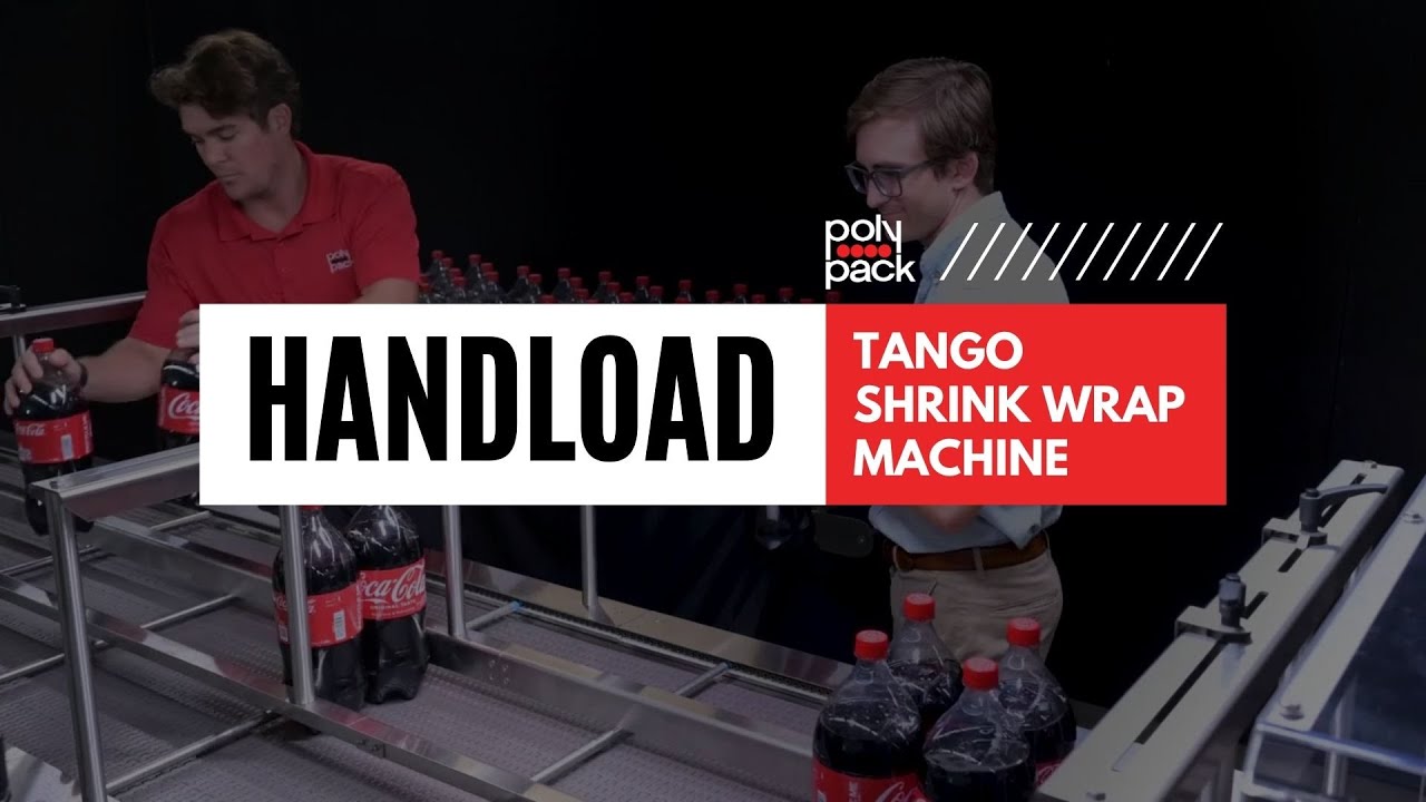 Handload Shrink Wrap Machine for Bottles and Trays