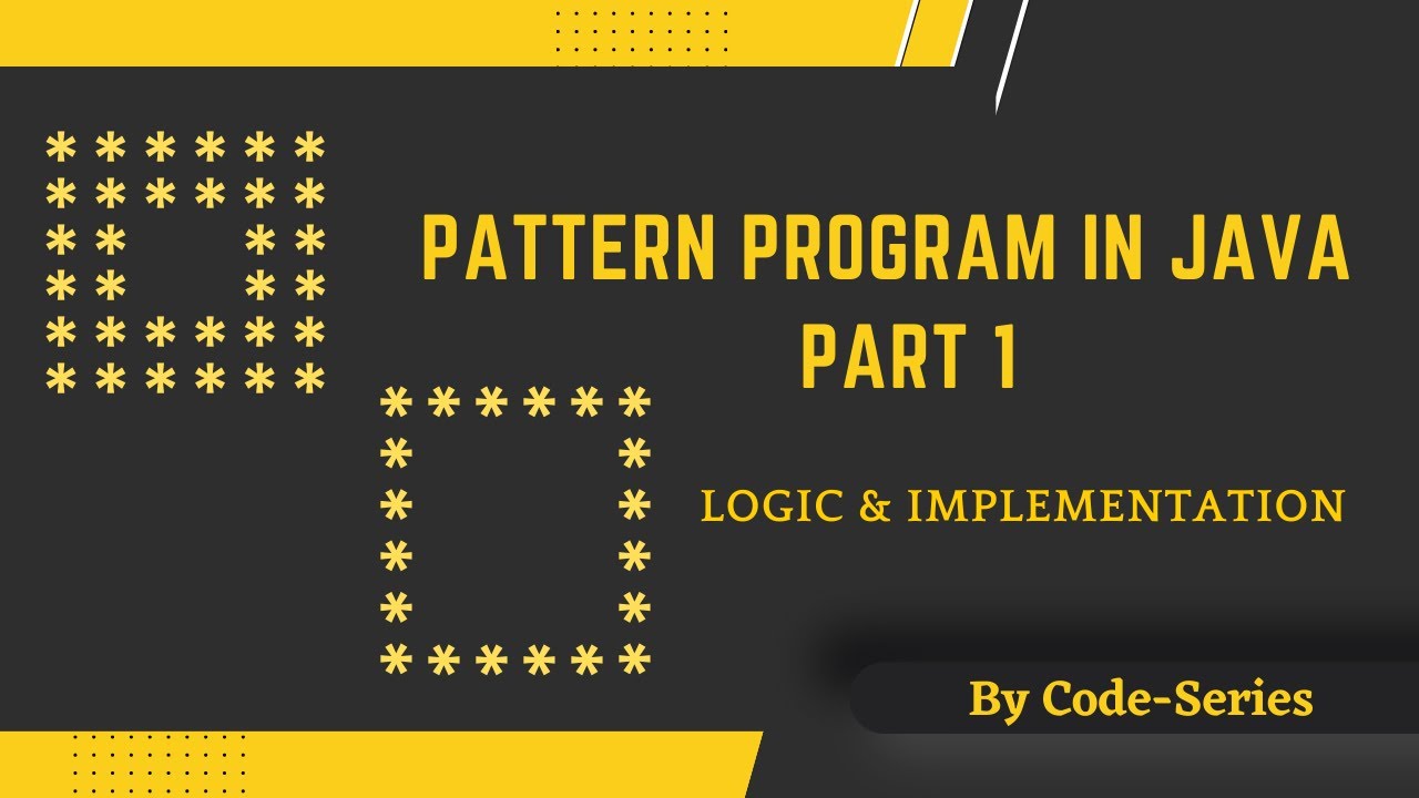 Print Hollow Square inside a Square Pattern Program| Star Pattern Program in Java.