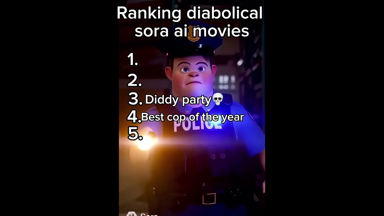 Ranking diabolical sora ai  Disney movies #viral #sora2 #sora #funny #memes #babifreitas
