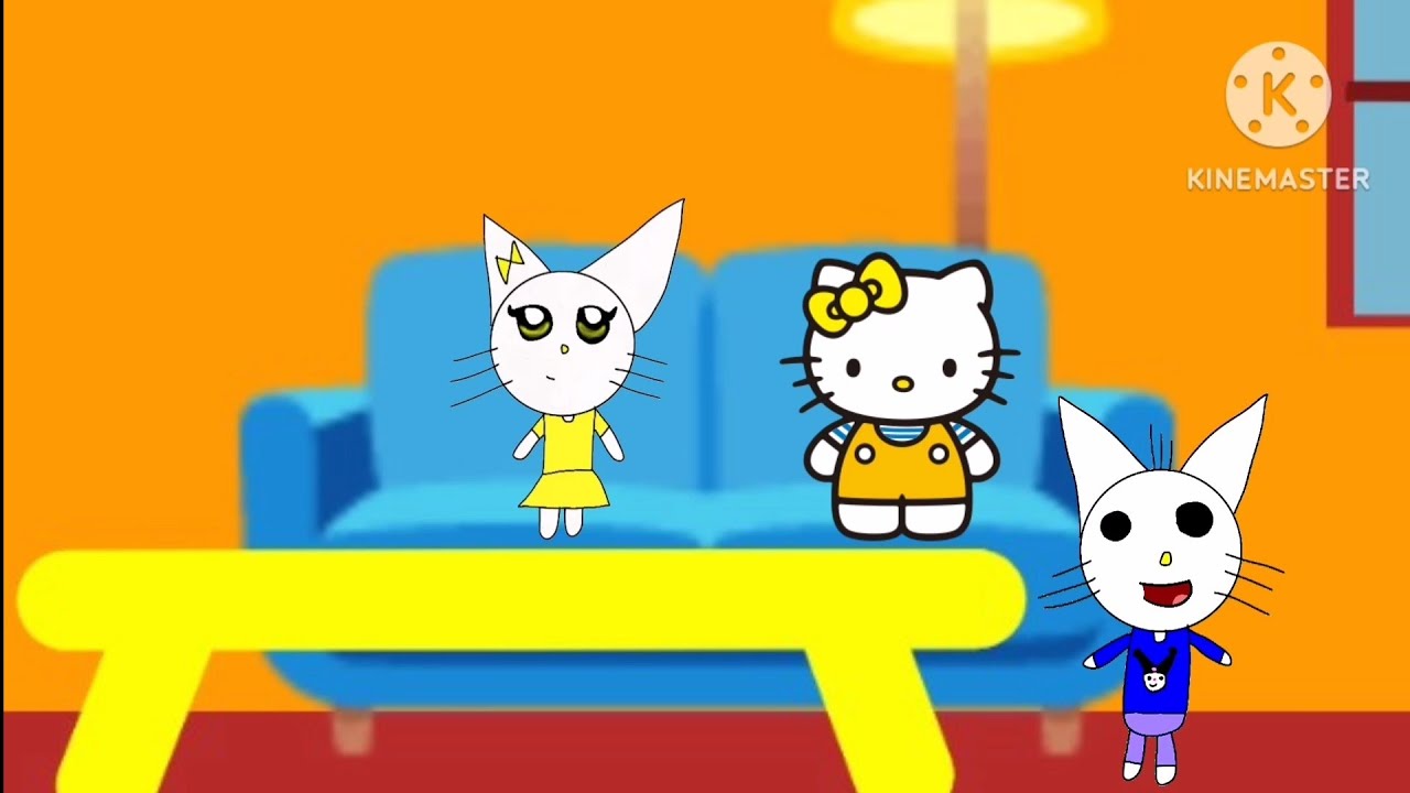 Adrian, Losdol and Mimmy White watch Jewelpet (Animation)
